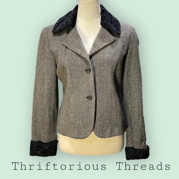 Harold's | Jackets & Coats | Vintage Harolds Tweed Blazer | Poshmark